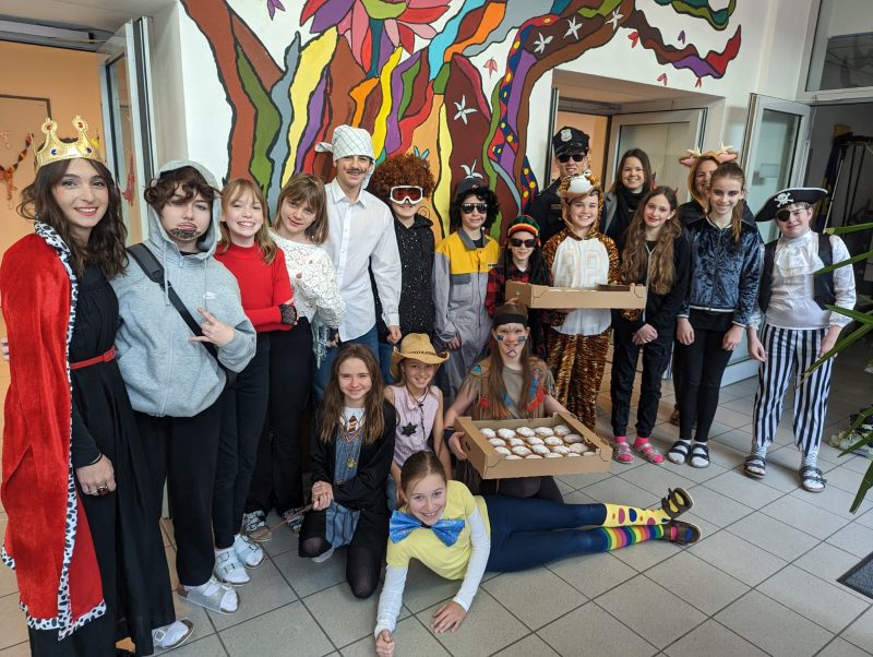 Faschingsdienstag an der Mittelschule